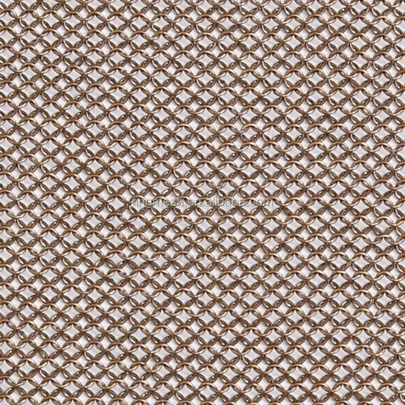 Stainless Steel Round Hole Metal Mesh Curtain - ZH Brand