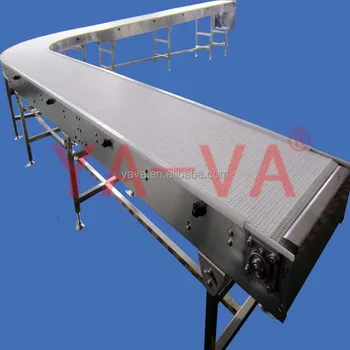 Plastic Mesh Conveyor/ Flush Grid Modular Belt Conveyor For Draining ...