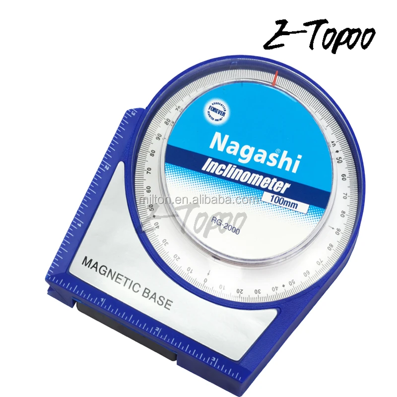 100mm Inclinometer With Magnetic Base Measure Level Angle Slope Finder ...