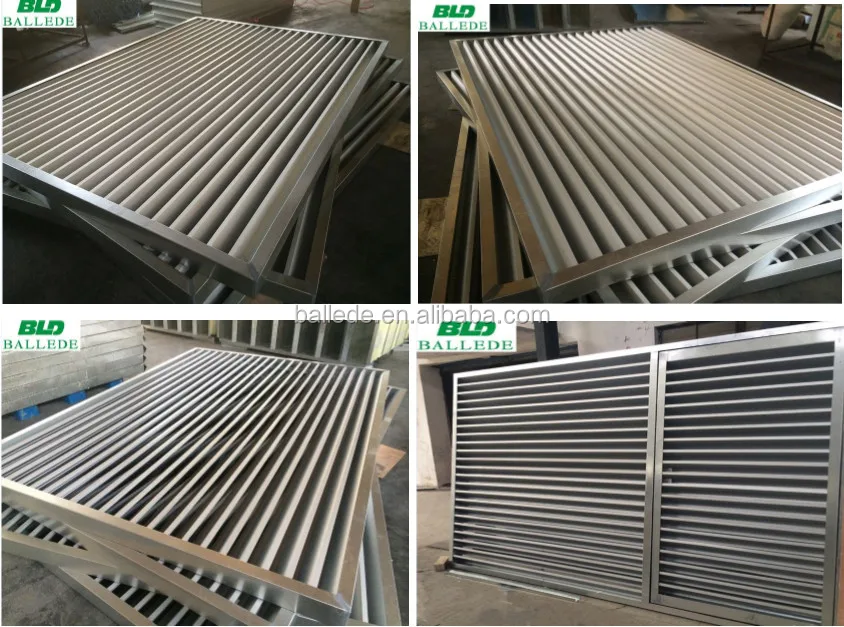 Australia Standard Non-corrosive Fix Aluminium Louvre Panels - Buy Fix ...