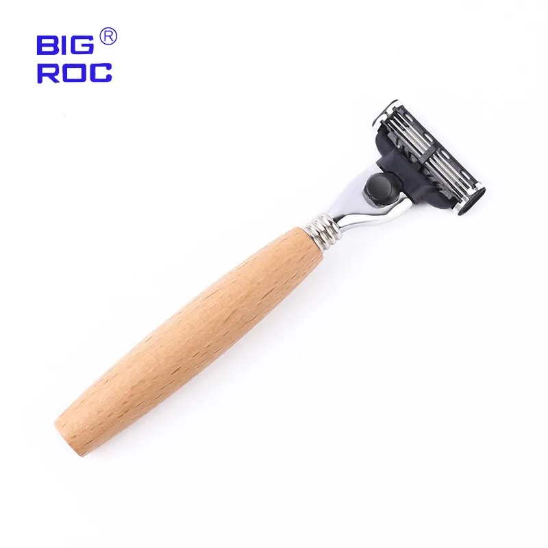 Triple Blade Bamboo Razor - Sustainable Shaving Solutions