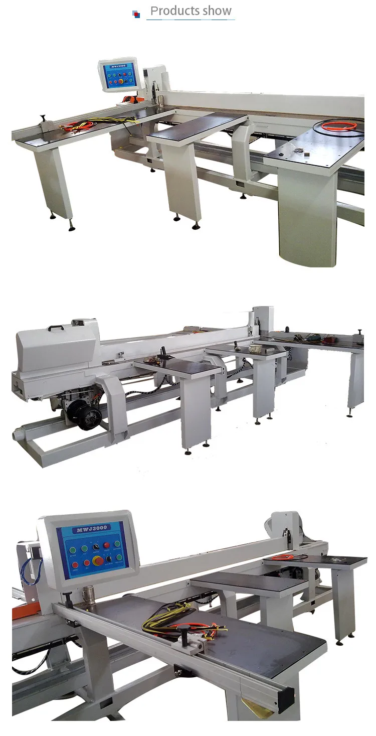 Mwj2500-4200 Cnc Computer Beam Saw Precision Machine Woodworking ...