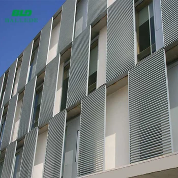 Architectural Exterior Sun Shade Aluminum Window Louvre Prices - Buy ...