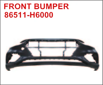 口音前保险杠 2017 2018 86511-h6000 - Buy 前保险杠，口音 2017,86511-h6000 Product on ...