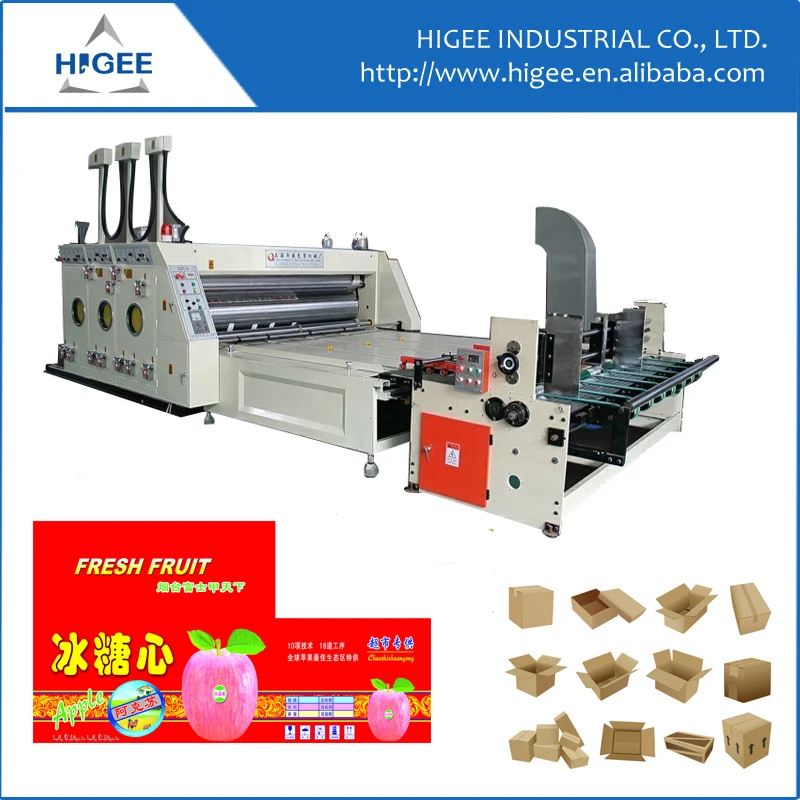 Automatic Corrugated Box Making Machine For Fruit - Buy Box Making ...
