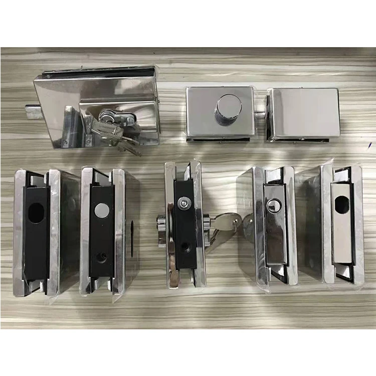 Good Quality Glass Lock Patch Fitting Frameless Door Hardware - Buy Top ...