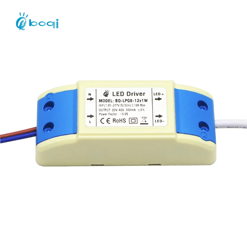 Boqi 12w 36 Volt Led Driver 9w 10w 12w Led Power Supply For Led Panel ...