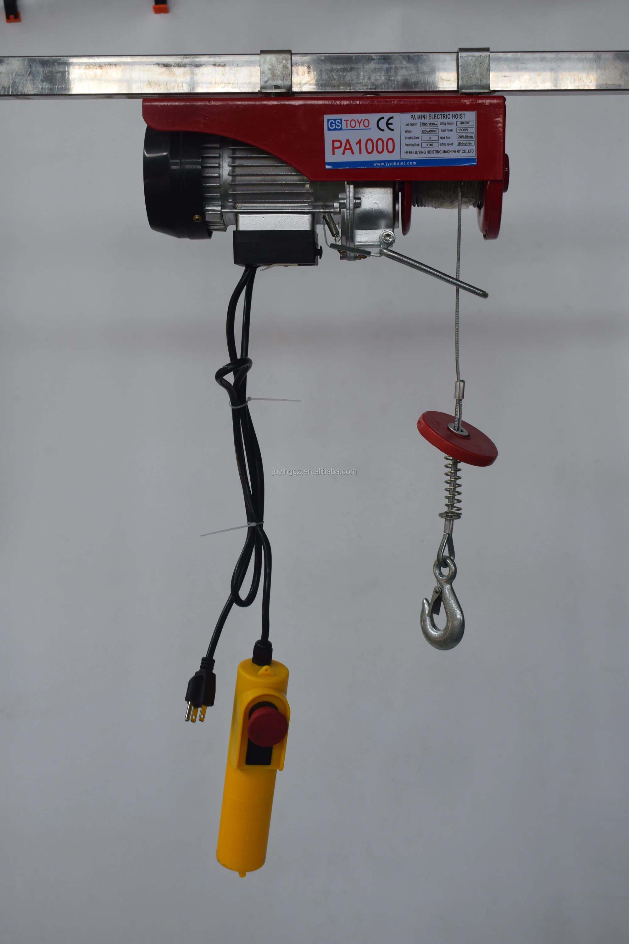 Portable Electric Winches 1000kg 220v 110v - Buy Electric Winches ...