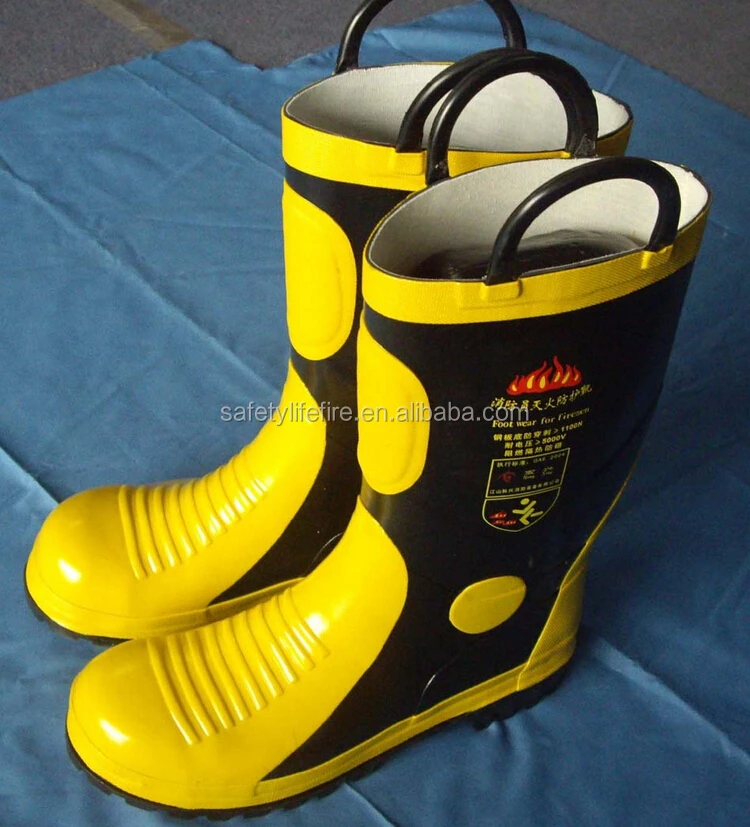 Safety shoes / heat resistant fire boots-SAFETY LIFE FIRE EQUIPMENTS CO.,