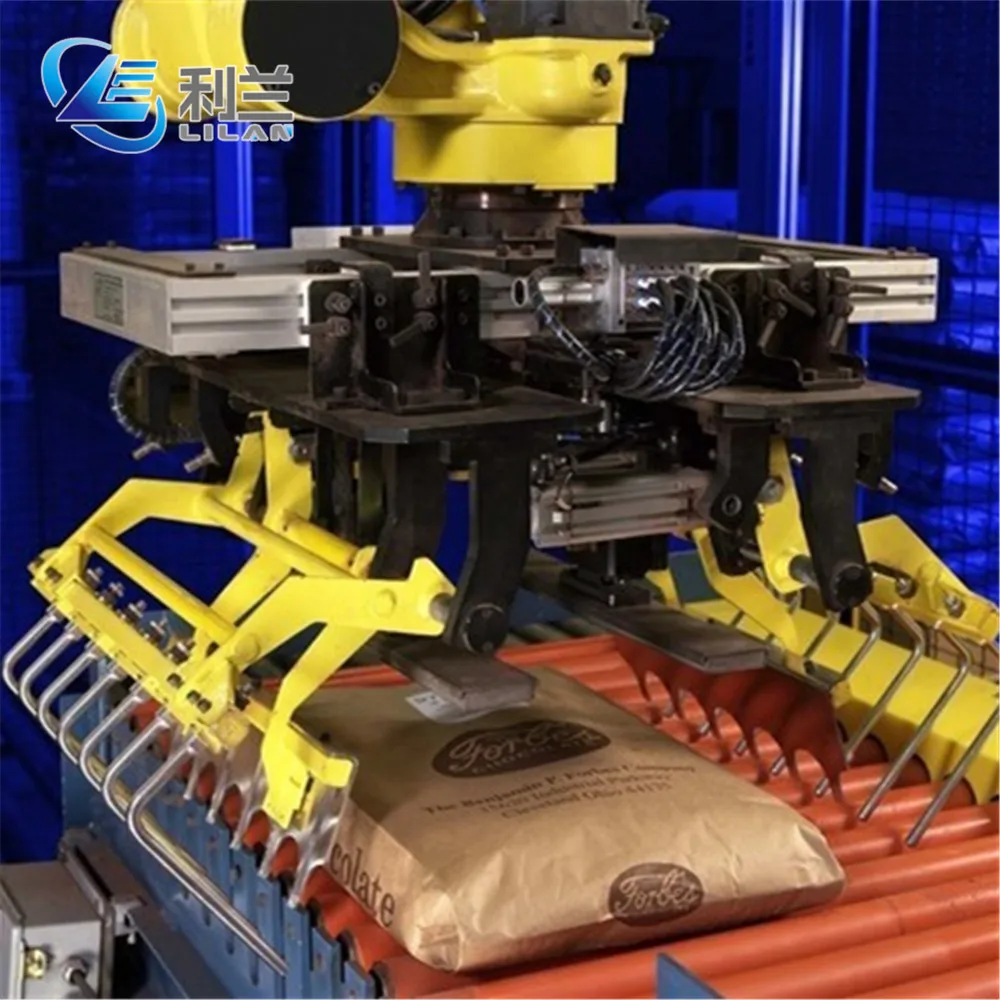 Automatic Robot Multi-functional Cement Bag Pallet Stacking Machine - Buy Pallet Stacking ...