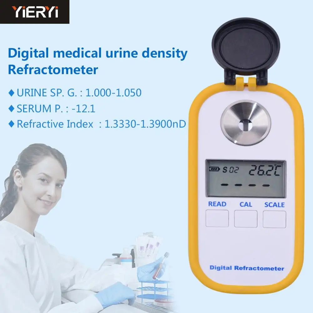 Portable Clinical Protein Refractometer Urine Specific Gravity Protein ...