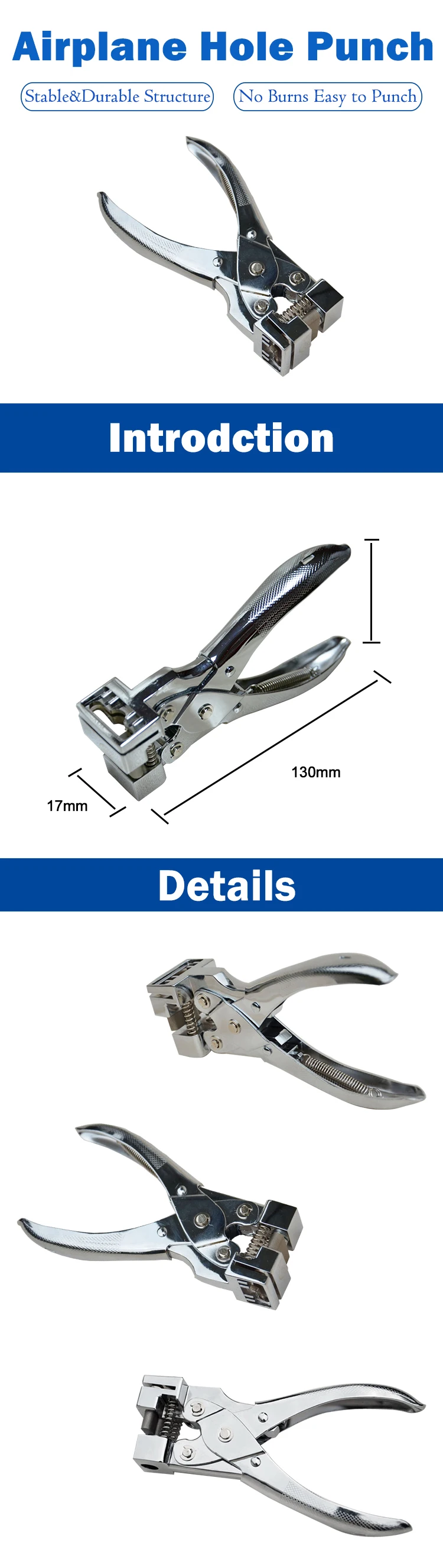 Allwin Airplane Shape Hanger Punch - High Quality & Customizable