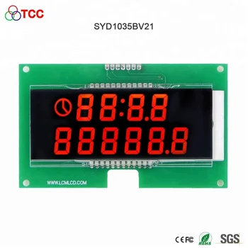 Custom Smart Digital Watch Module Ht1621 Controller Board Segment Va ...