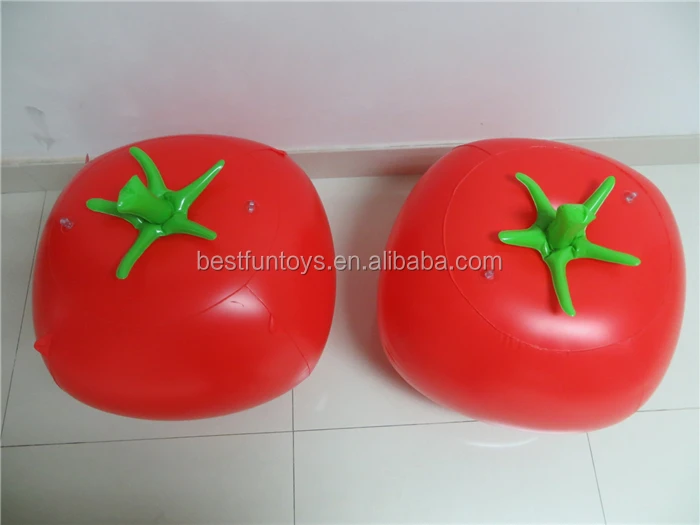 Promotional Pvc Giant Inflatable Tomato Plastic Fake Tomatoes Make ...