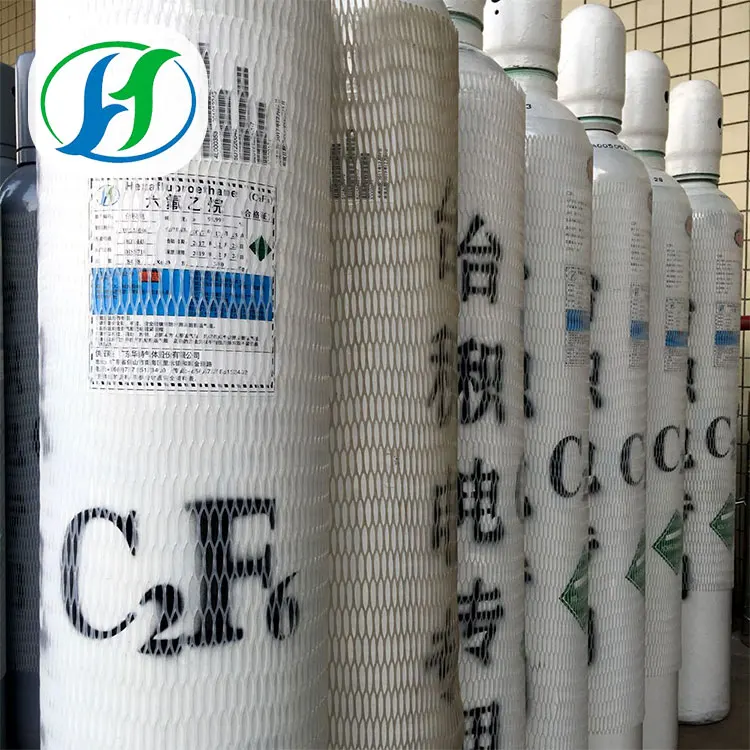 Raw Material Refrigerant Gas C2f6 Hexafluoromethane C2f6 Gas - Buy Gas ...