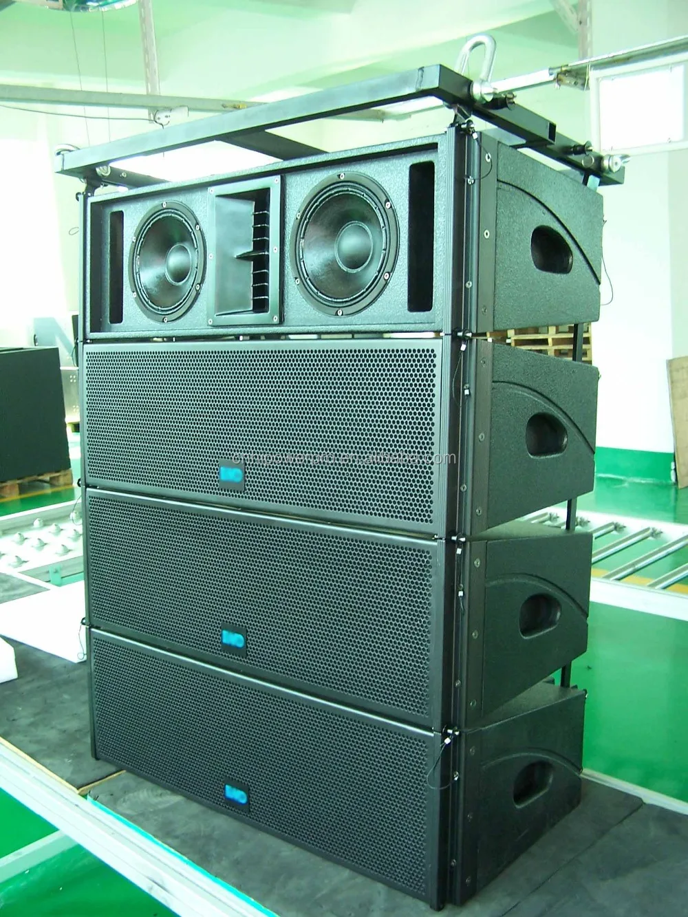 Dual 8 Inch Line Array Speaker For Profesional Loudspeaker Systems ...