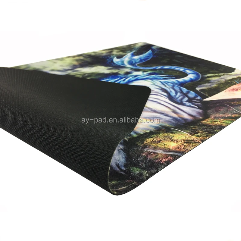 Custom Neoprene Rubber Anime Girl Playmat - Waterproof Gaming Mat for ...