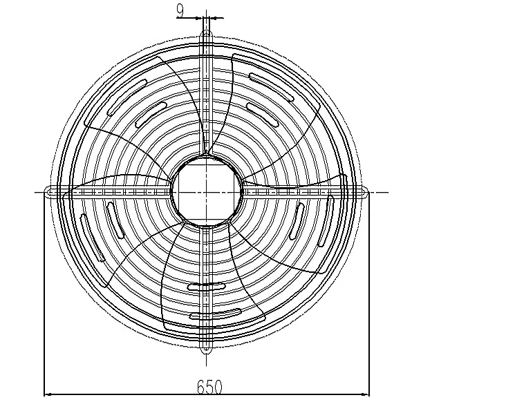 550mm 380V Energy Saving Fan - Efficient Cooling Solutions
