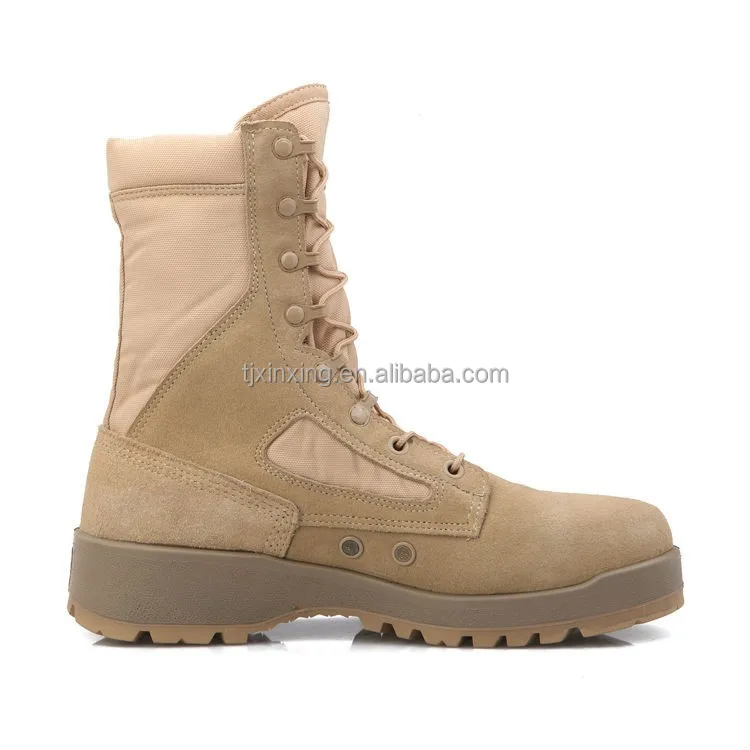 chaussure militaire couleur sable