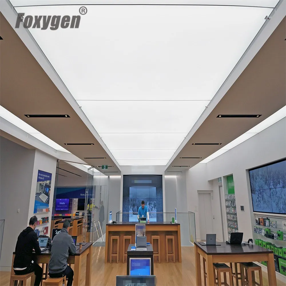 Exporter Factory Translucent Ceiling Decor Art Uv Print Diy Pvc False ...