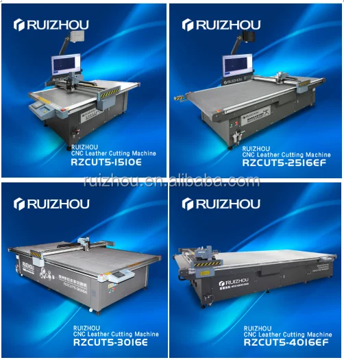 RUIZHOU CNC Knife Leather Cutting Machine - Mass Production