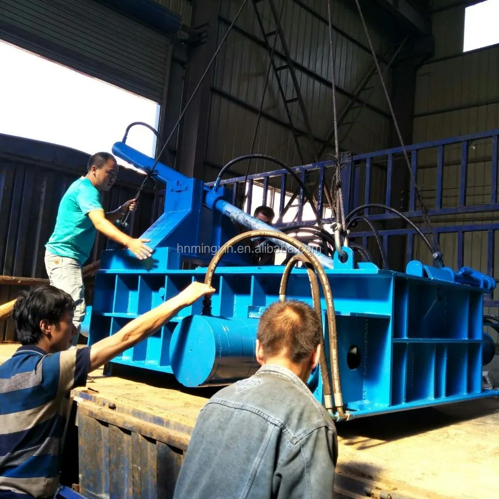 Scrap Metal Chip Compactor Compressor Baling Press Machine - Buy Scrap ...