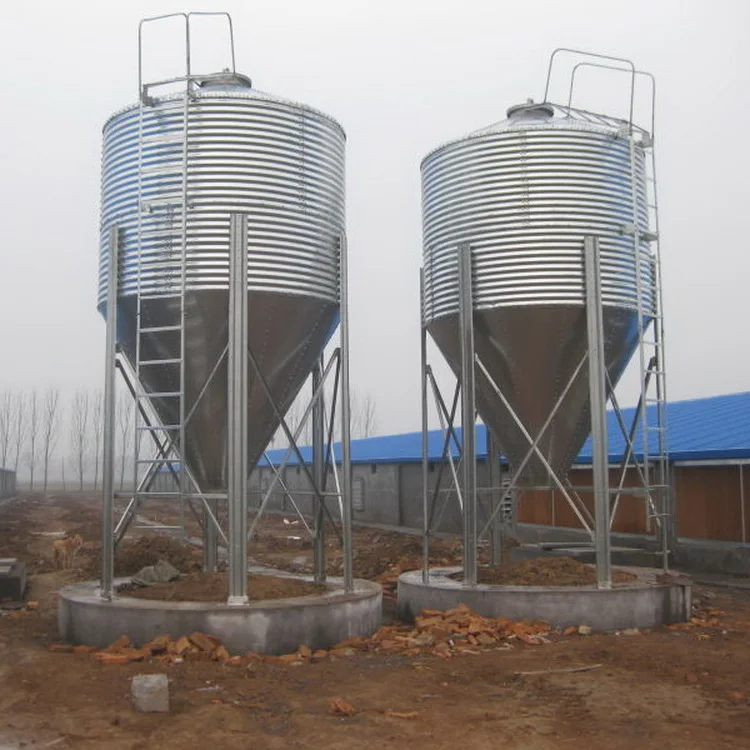 Small 2 Ton Feed Grain Silo For Sale - Buy 2 Ton Grain Silo For Sale ...