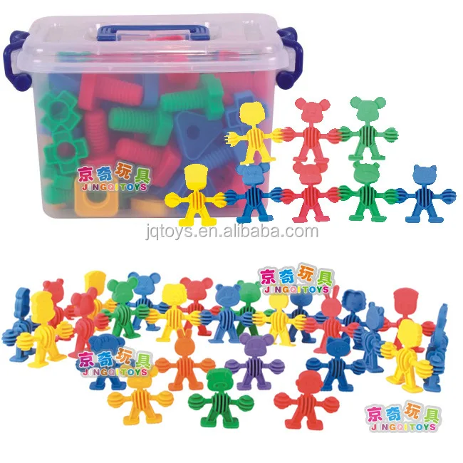 Soft Little Animal Connecting Toy For Preschool Kids - Buy Connecting ...