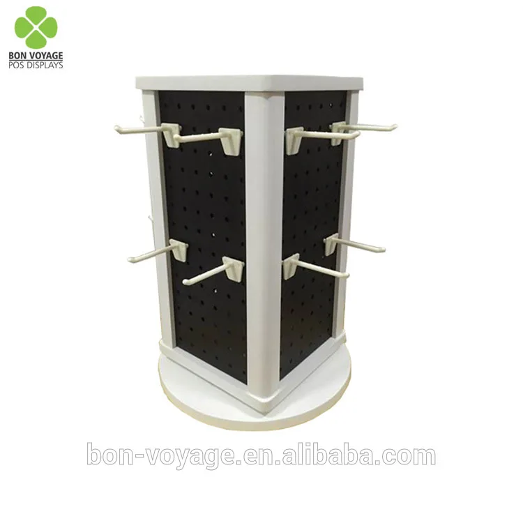 Retail Store Rotating Wooden Door Lock Display Stands For Hardware ...