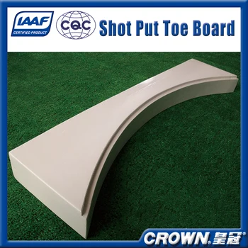 Iaaf Certification Sports Equipment Shot Put Toe Board For Sale,Shot ...