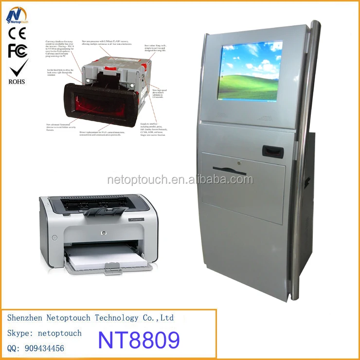 High Quality Touch Screen Self Service A4 Kiosk Printer - Buy A4 Kiosk ...