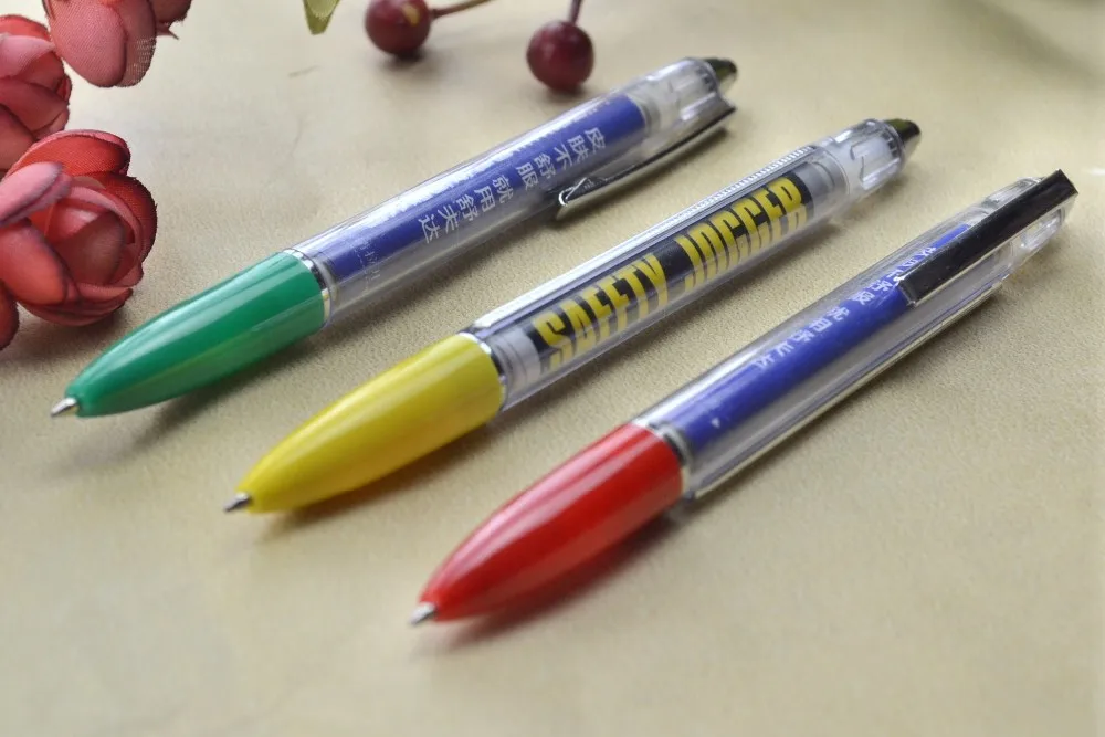 Promotional Pen with Roll Out Paper - Customizable Logo