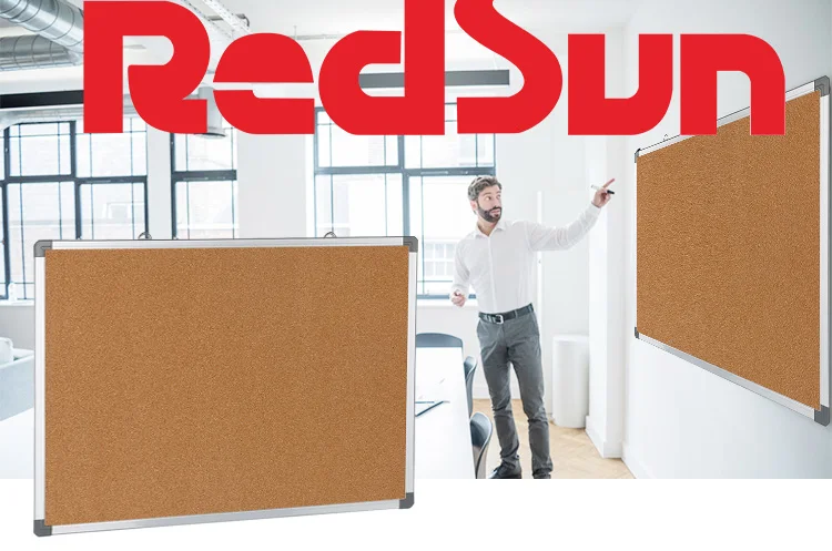 Custom Color Soft Cork Bulletin Board - Perfect for Office