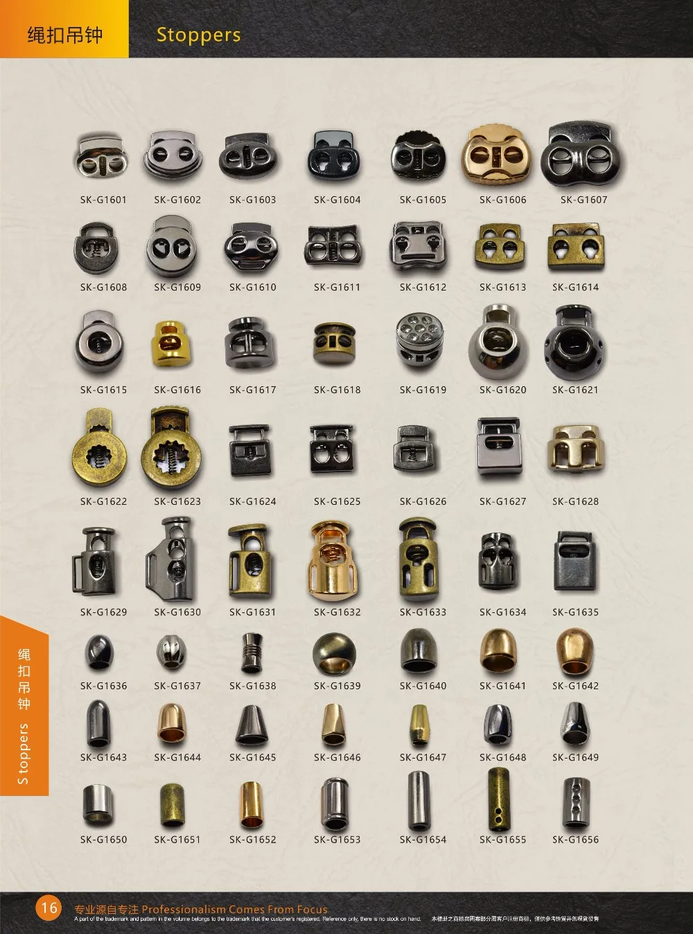 Hot Sale Gold Plating Metal Cord Stoppers Factory Sale Directly - Buy ...