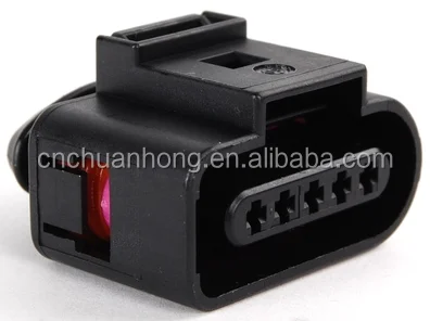 5 Way Female Mass Air Flow Connector Housing 1j0973705 For Maf Sensor ...