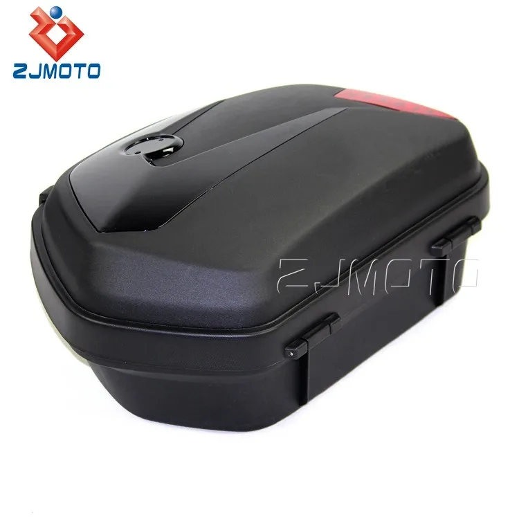 Hot Sale Universal Side Case Pp/abs Motorcycle Rear Box With Led Lights ...