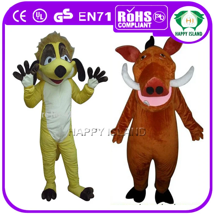 Hi Ce Funny Cosplay Adult Timon Costume - Buy Adult Timon Costume,Timon ...
