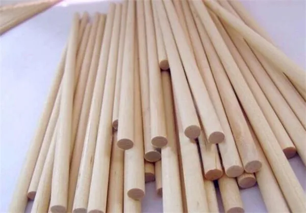 Ce Newly Design Wooden Dowel Rods With Round Ends Machine/threaded Wood ...