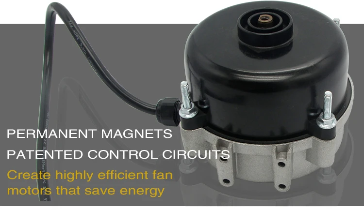Commercial Brushless DC Fan Motor for Refrigerator - IE 4 Efficiency