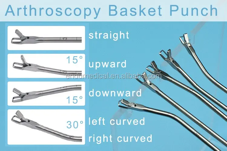 Knee Arthroscopy Punches - Precision Instruments by Microendo