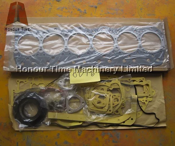 Excavator Sk350-6 6d16 Diesel Engine Parts Overhaul Gasket Kit For ...