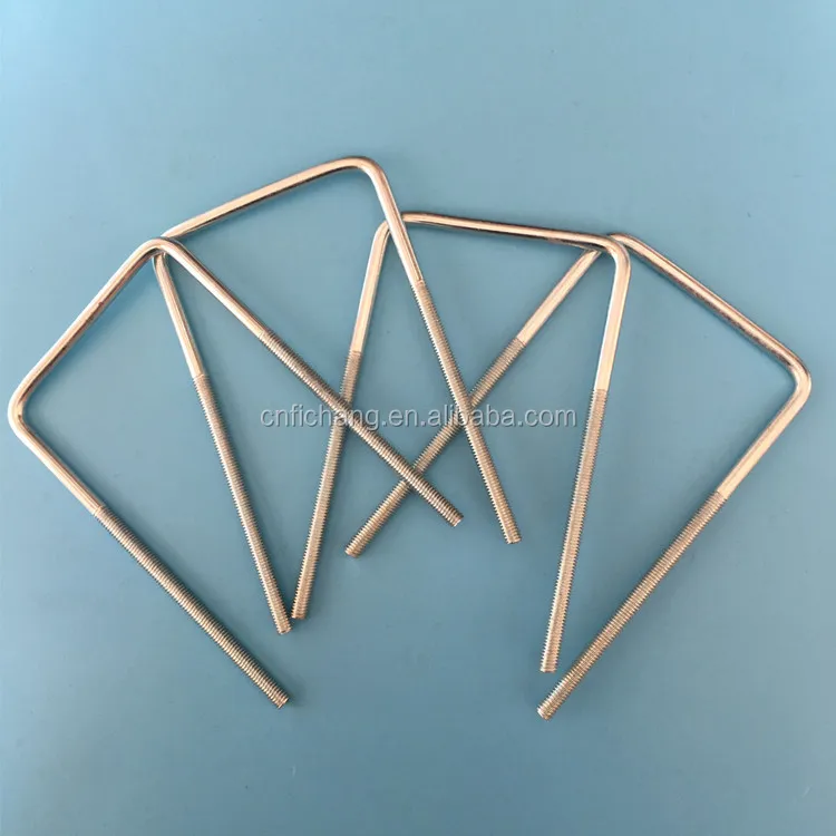 U-shape Screw And Bolts Threaded Bolt Low Price Bolt And Nut - Buy ...