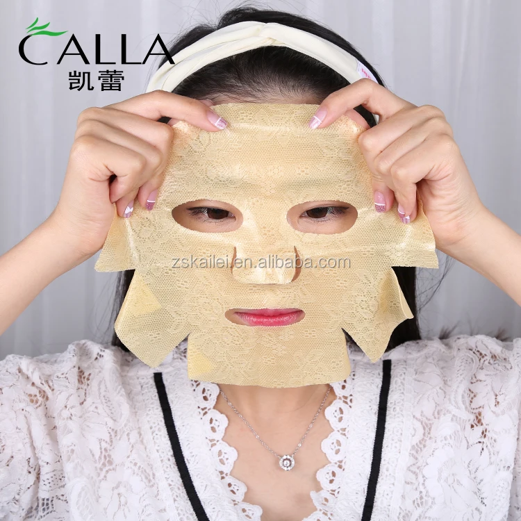 New Product Hydrogel Lace Gold Facial Mask - Buy Gold Facial Mask,Lace ...