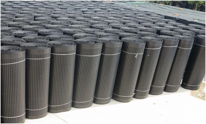 HDPE Plastic Dimpled Drain Board - Eco-Friendly Dimple Drainage Sheet ...
