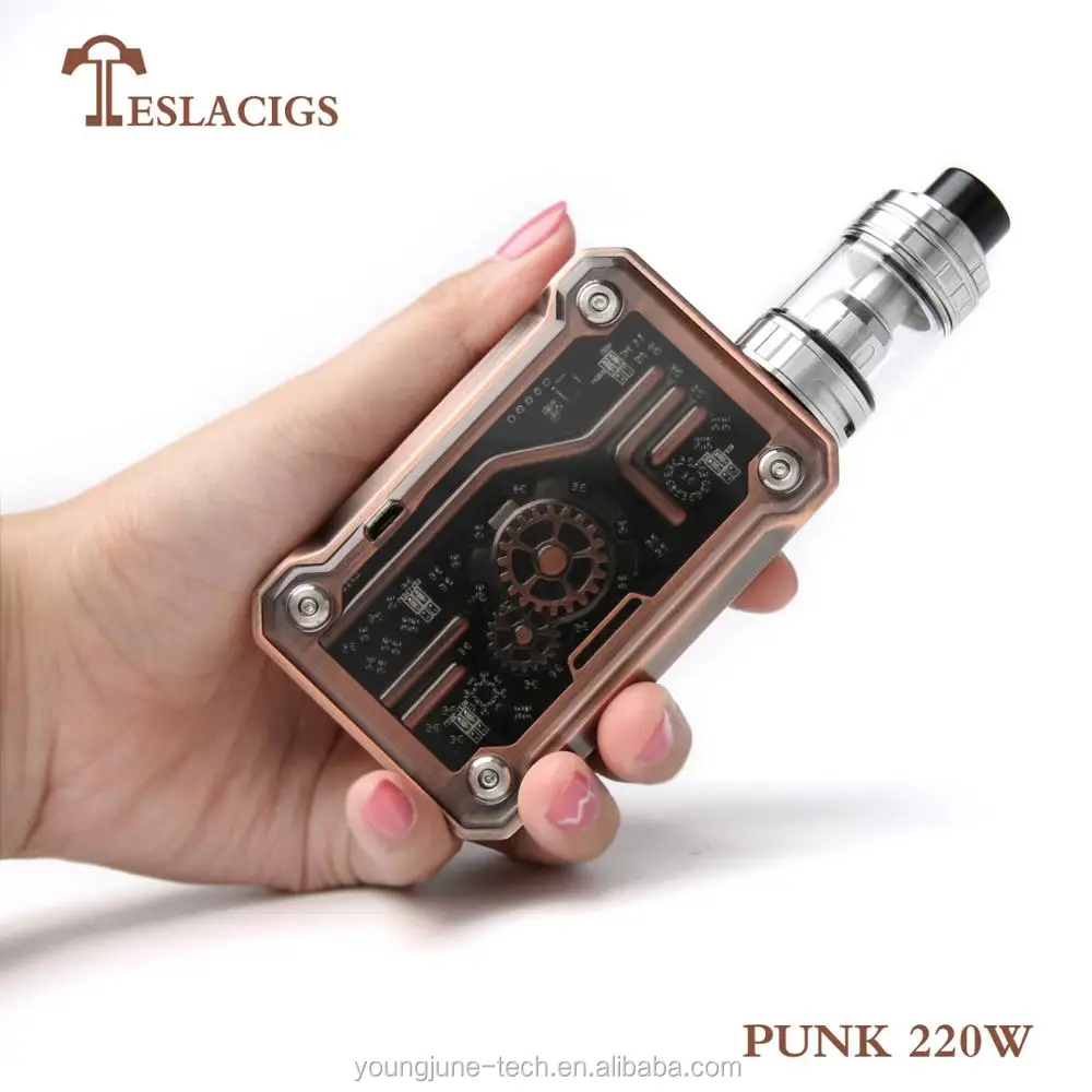 Teslacigs Punk 220w Mod+h8 Tank Kit Big Cloud Vape Mod Kit Coming ...