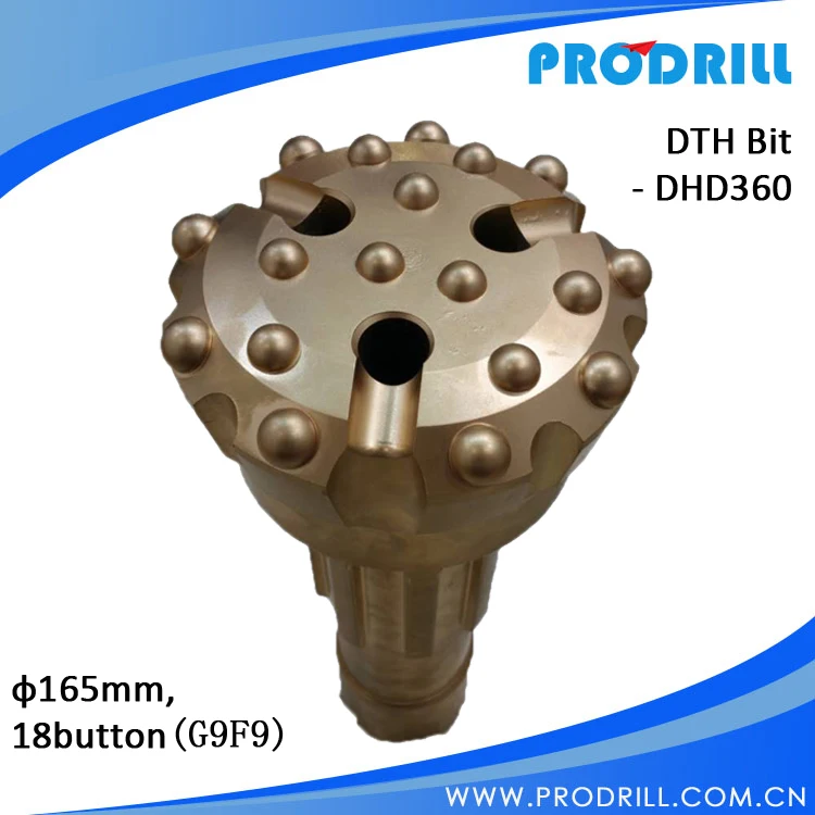 Dth Hammers And Button Bits For Rock Drilling - Buy Dth Hammer Button ...