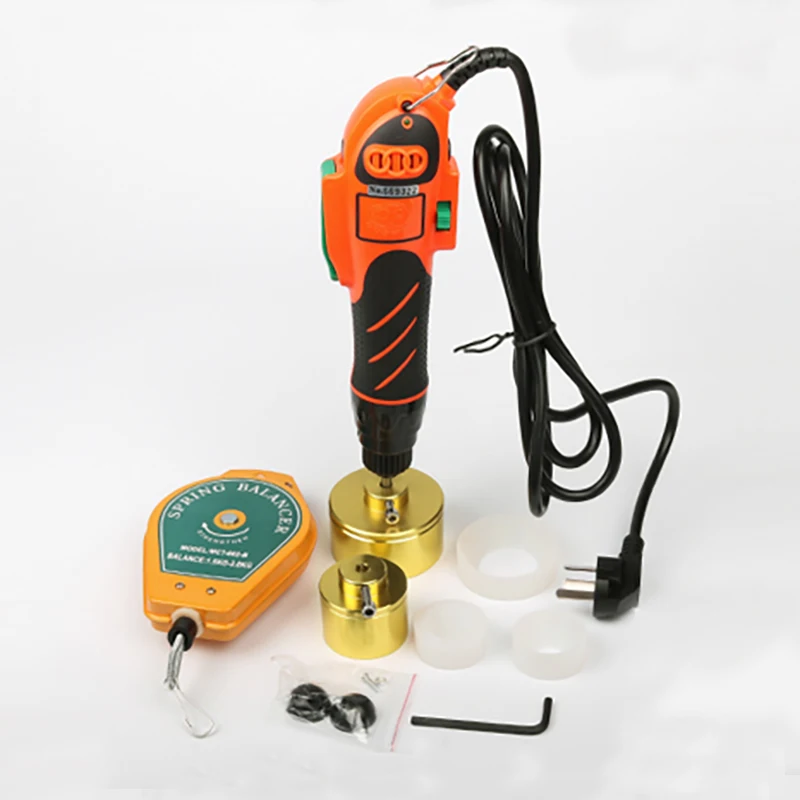 Handheld Small Electric Capping Machine for Plastic Bottles