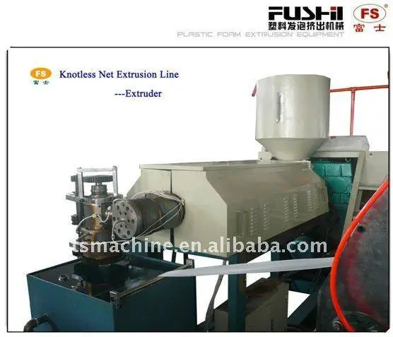 Plastic Bag PE/PP Knotless Net Making Machine - Fushi