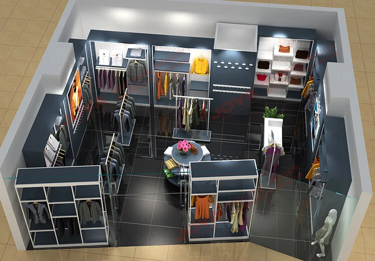 Clothing Store Interior Design Firm - Simple Garment Shop