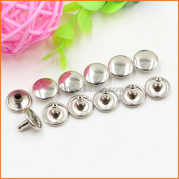 Nickel Plated Iron Rivet Metal Rivets For Garment Accessory - Buy ...